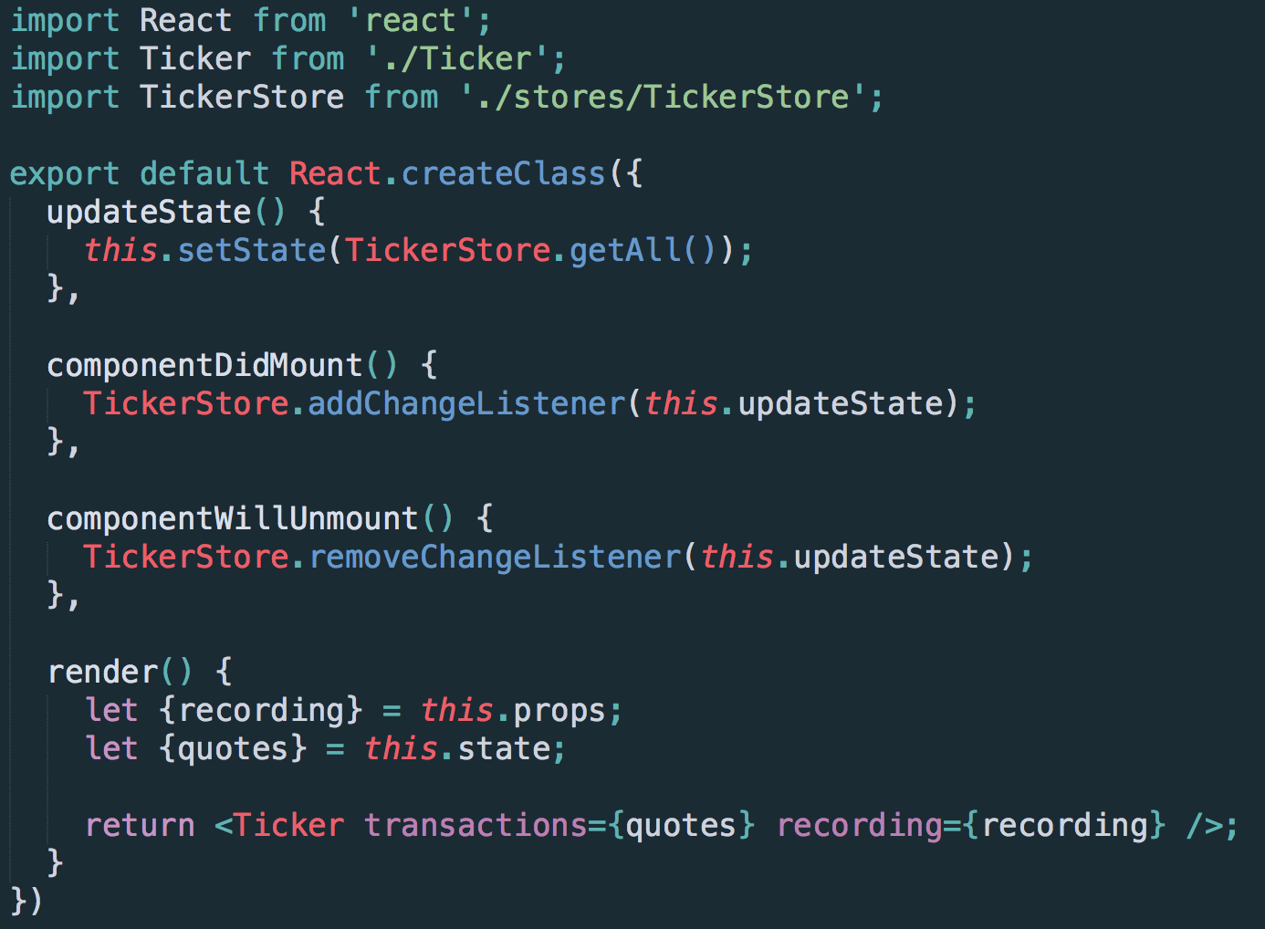 Reactive, Component-based User Interfaces
